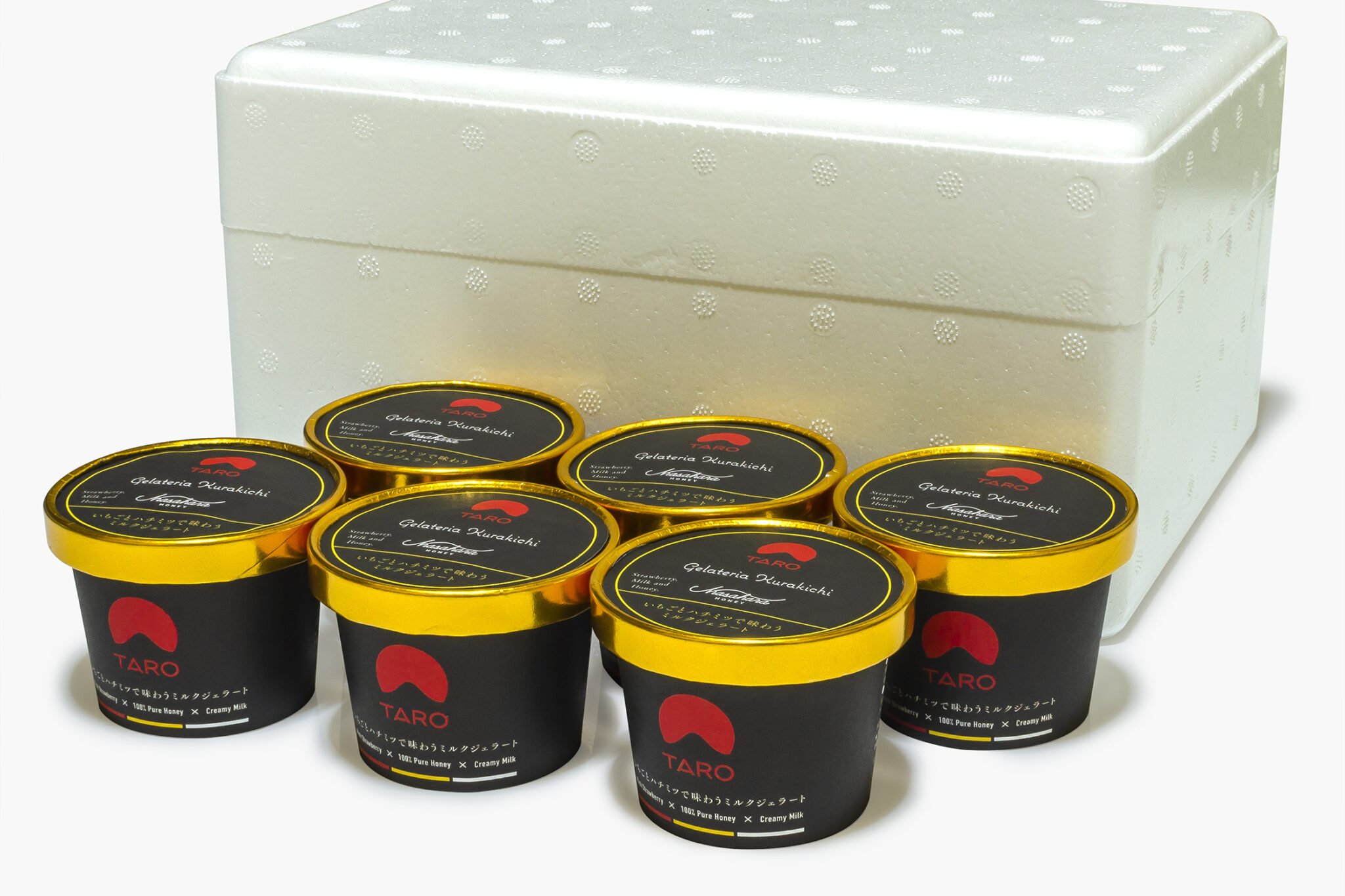 アイスクリームカップラベル TARO ｜制作実績｜COLORS - 岩国市